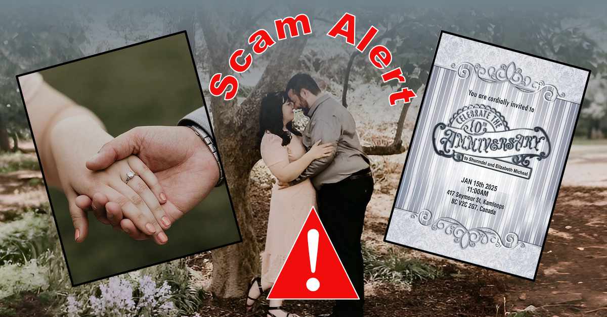 Wedding Anniversary Art Scam: Beware! - Art & Design By Teresa Cowley