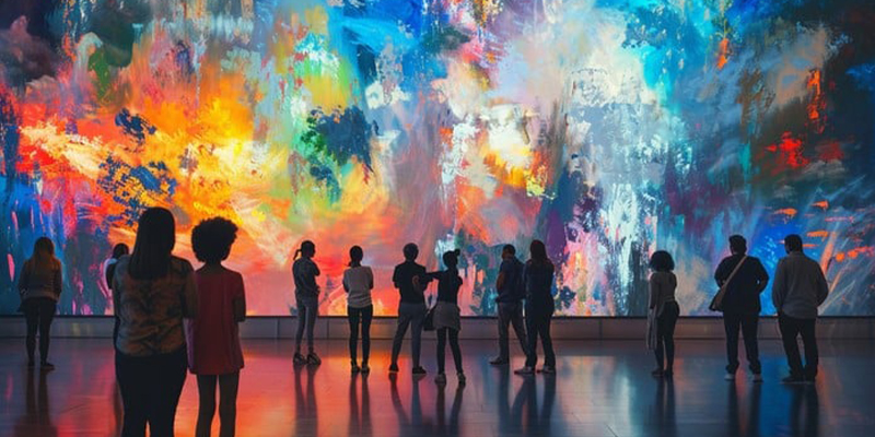 The Healing Power of Abstract Art: Emotional & Therapeutic Benefits